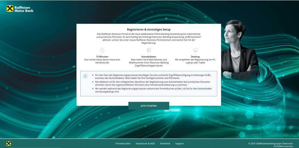 INFINITY Online Bestellung