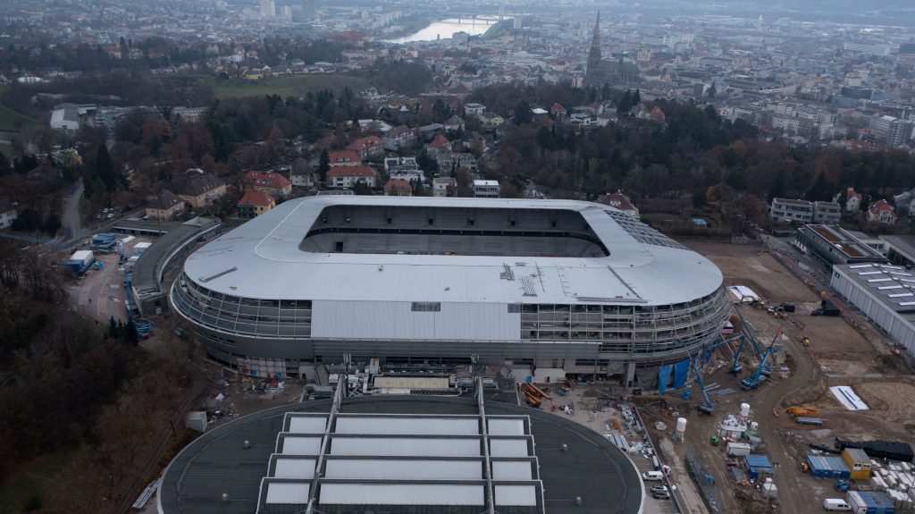 Raiffeisen Arena - das Linzer Stadion auf der Gugl
